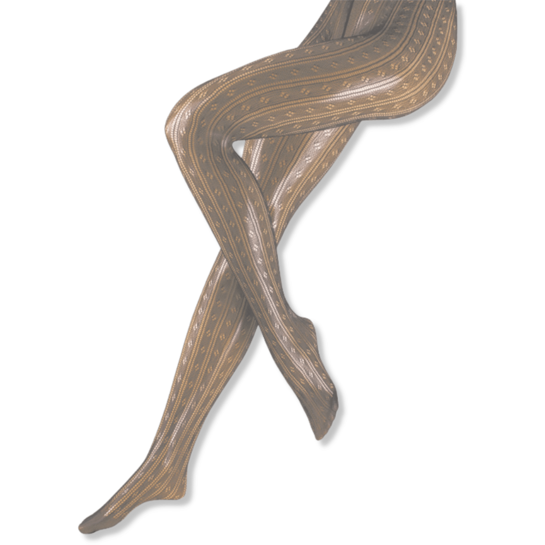 Die Trachtenschmuck-Manufaktur - Trachten-Strumpfhose - Jasmin - Grau